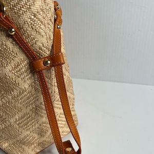 Pratesi | Bags | Nwt Pratesi Firenze Raffia And Leather Italian Tote ...